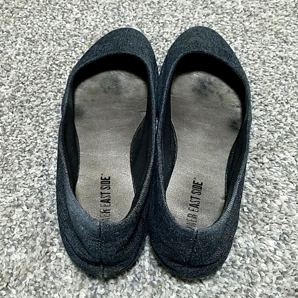 LOWER EAST SIDE | Shoes | Charcoal Tweed Texture Flats | Poshmark